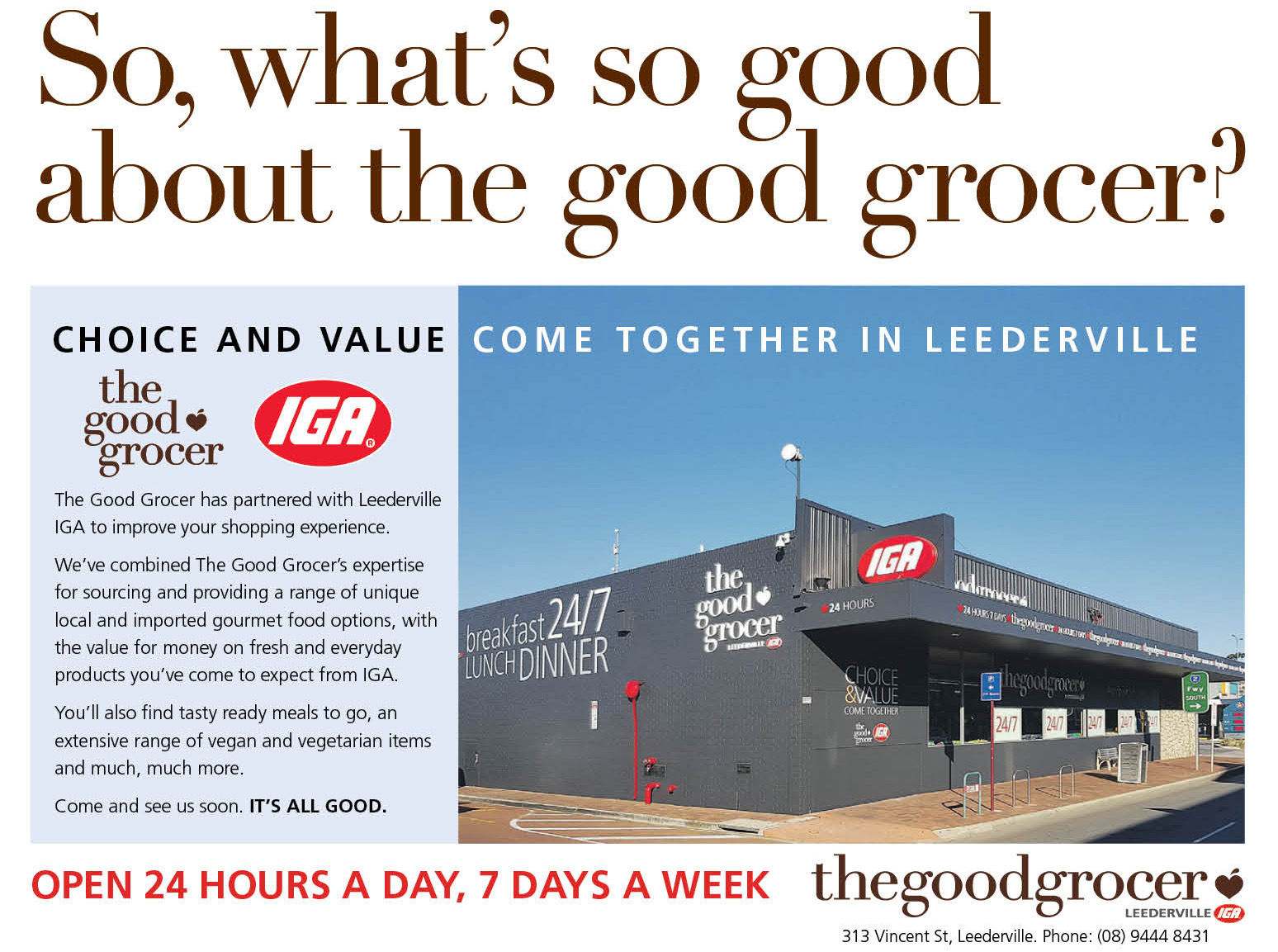 The Good Grocer has arrived in Leederville! – Perth Voice Interactive