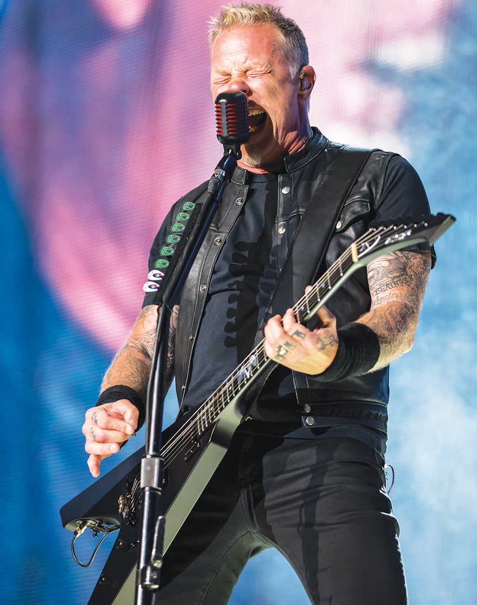 Not such a blast for Metallica frontman | Perth Voice Interactive