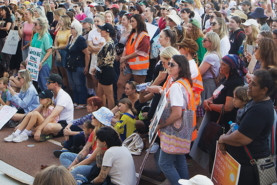 ‘No more’ rally highlights domestic violence failures – Perth Voice ...
